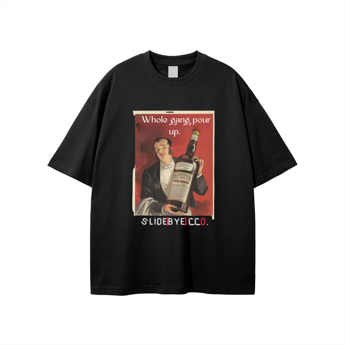 Unisex Slide[Bye] "Whole Gang Pour Up" Tee – Slide[Bye]cco.